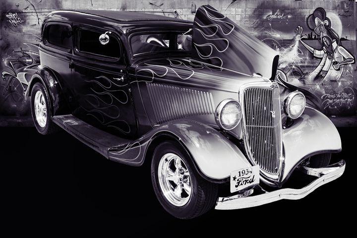 1934 Ford Street Rod Classic Car 554 - M K Miller III - Photography ...