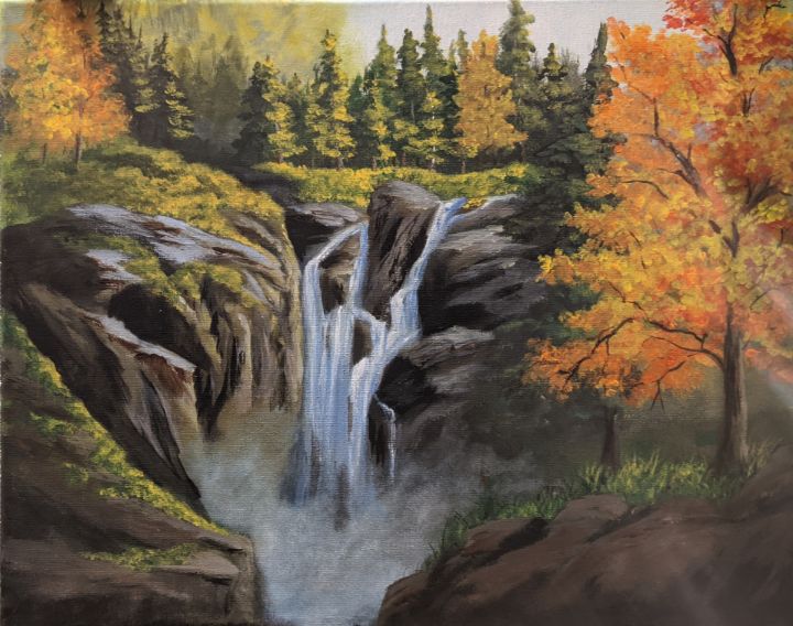 Edge of Fall - Jessie's Creations - Paintings & Prints, Landscapes ...