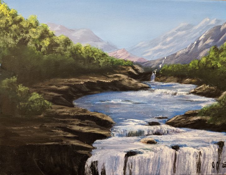 Jump In original painting - Jessie's Creations - Paintings & Prints ...