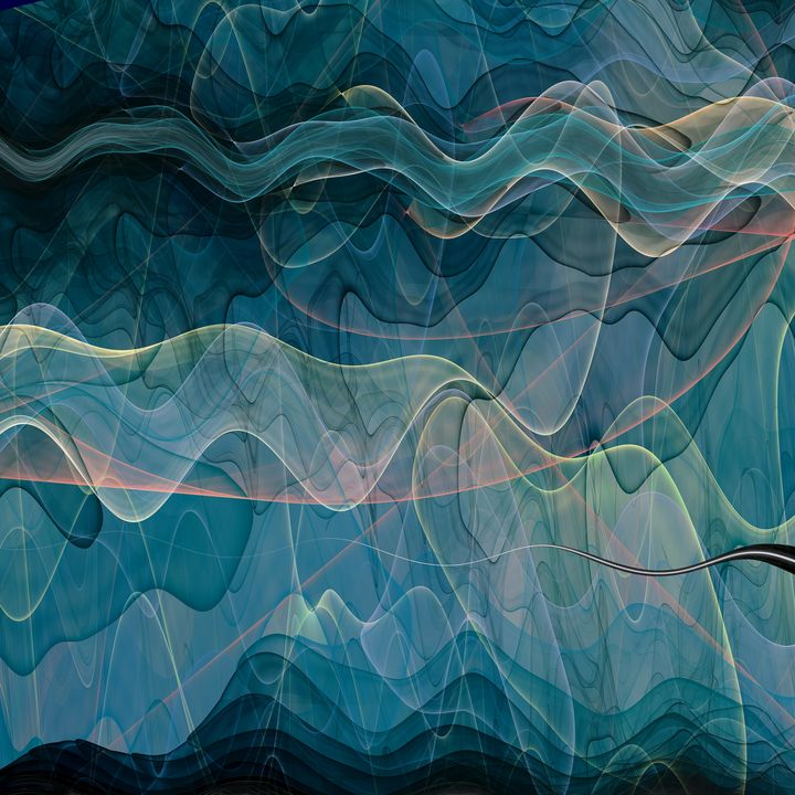 Abstract Composition 501 - Estevez-Art - Digital Art & AI, Abstract ...