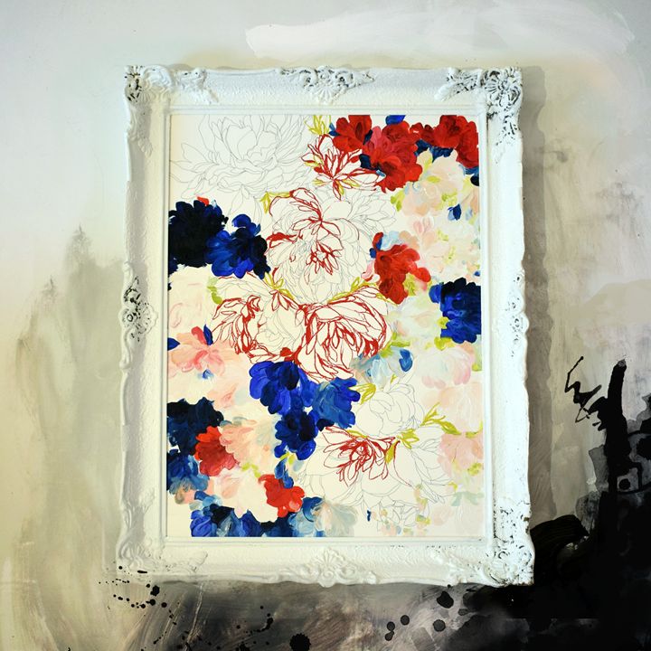 From Blohm to Blossom - Cojocaru Diana - Paintings & Prints, Flowers ...