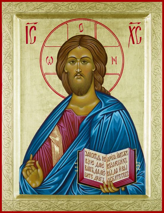 Christ Pantocrator - Schelechow - Icons - Paintings & Prints, Religion ...