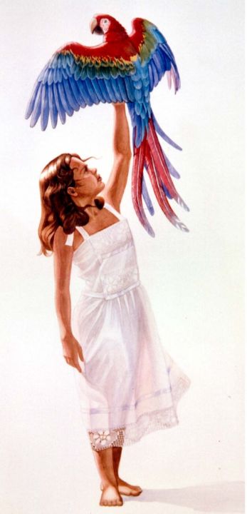 Learning to Fly - Karen Laniewicz - Artist - Paintings & Prints, Ethnic ...