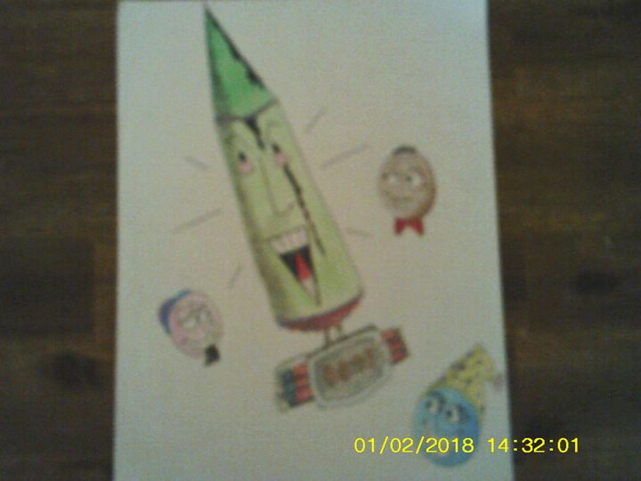 exploding head - Christopher Forney - Drawings & Illustration ...