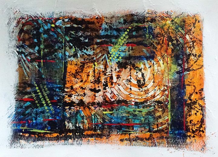 Santa Fe Land - Axel Art - Paintings & Prints, Abstract, Color - ArtPal