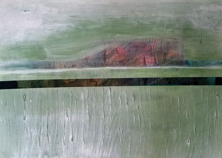 Greenspace - Axel Art - Paintings & Prints, Abstract, Landscape - ArtPal