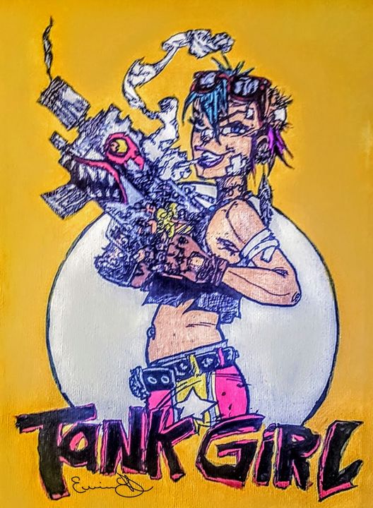 Tank Girl - Ravestorm Ink & Artworks - Paintings & Prints, Fantasy ...