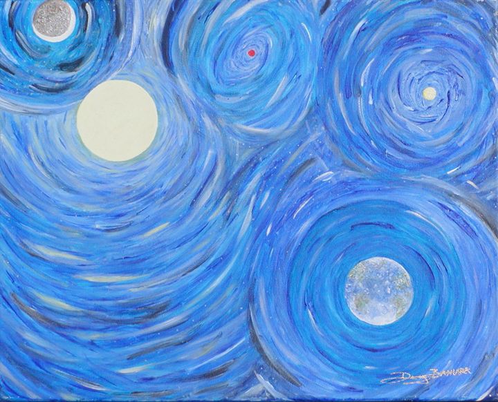 CELESTIAL #3 - Doug Bashara - Paintings & Prints, Astronomy & Space ...