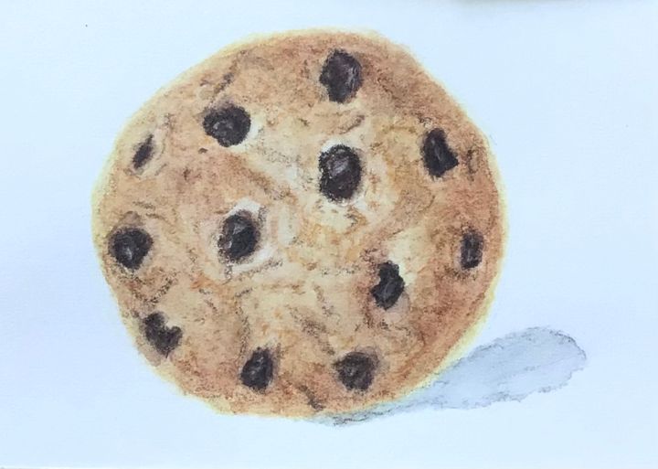 Chocolate Chip Cookie - Addison - Paintings & Prints, Food & Beverage ...