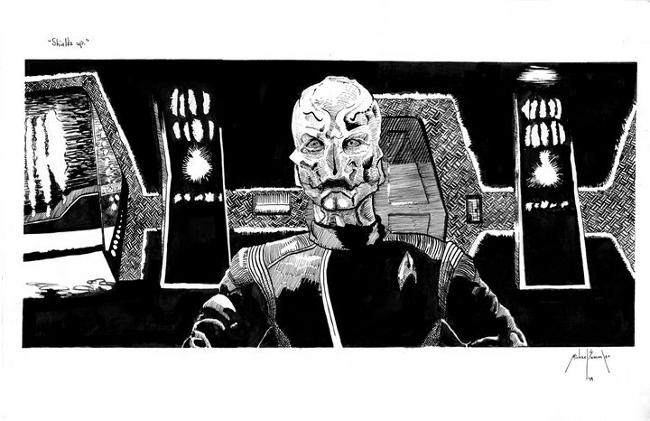 Saru, traditional inks - Sammler Works - Drawings & Illustration ...