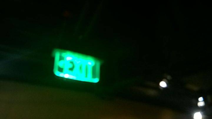 Blurry Exit Sign - Assassicactus - Photography, Landscapes & Nature ...