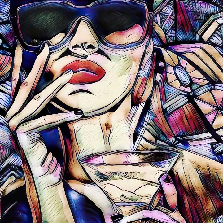 Nocturnal Abstract | John Shashaty - NocturnalAbstract.com - Drawings & Illustration, Abstract ...