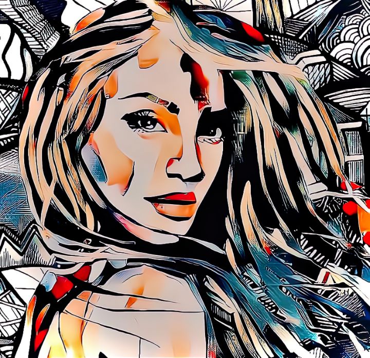 Nocturnal Abstract - NocturnalAbstract.com - Paintings & Prints, Abstract, Collage - ArtPal