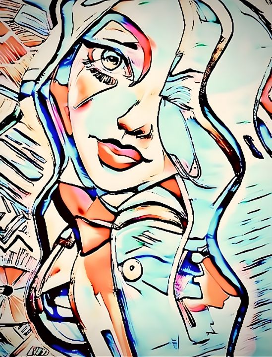 Nocturnal Abstract - NocturnalAbstract.com - Paintings & Prints, Abstract, Collage - ArtPal