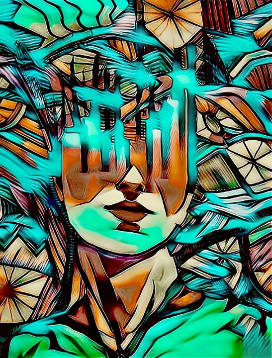 Nocturnal Abstract - NocturnalAbstract.com - Paintings & Prints, Abstract, Collage - ArtPal