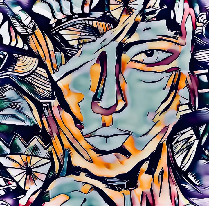 Nocturnal Abstract - NocturnalAbstract.com - Paintings & Prints, Abstract, Collage - ArtPal