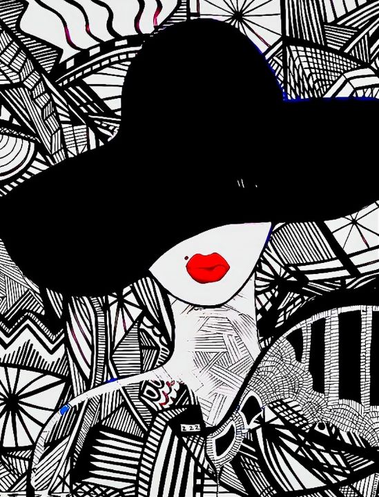 Nocturnal Abstract - NocturnalAbstract.com - Digital Art & AI, Abstract, Color - ArtPal