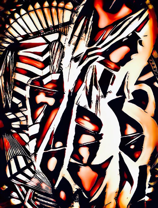 Nocturnal Abstract - NocturnalAbstract.com - Digital Art & AI, Abstract, Color - ArtPal