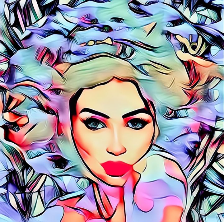 Nocturnal Abstract - NocturnalAbstract.com - Digital Art & AI, Abstract, Color - ArtPal