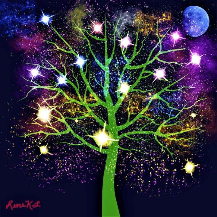 The WISHING Tree - Rene's Gifts - Digital Art & AI, Fantasy & Mythology ...