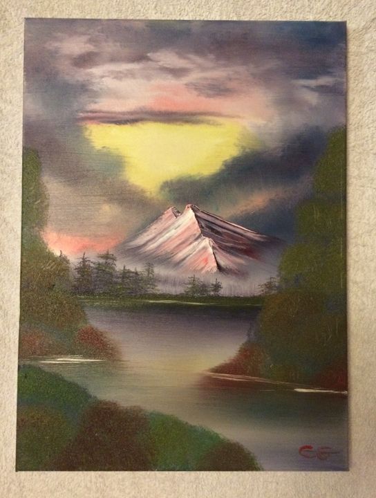 The Calm Before The Storm - Ethan Good Oil Paintings - Paintings ...