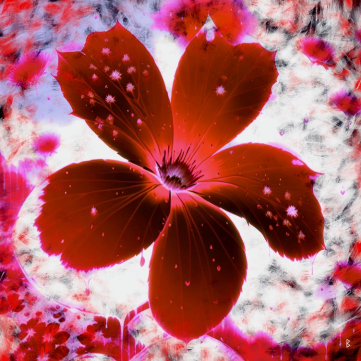 Snow And Velvet - Designs By Nimros - Digital Art & AI, Flowers, Plants ...