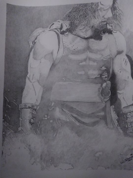 The Rock - DRAWINGS BY RAY - Drawings & Illustration, People & Figures ...