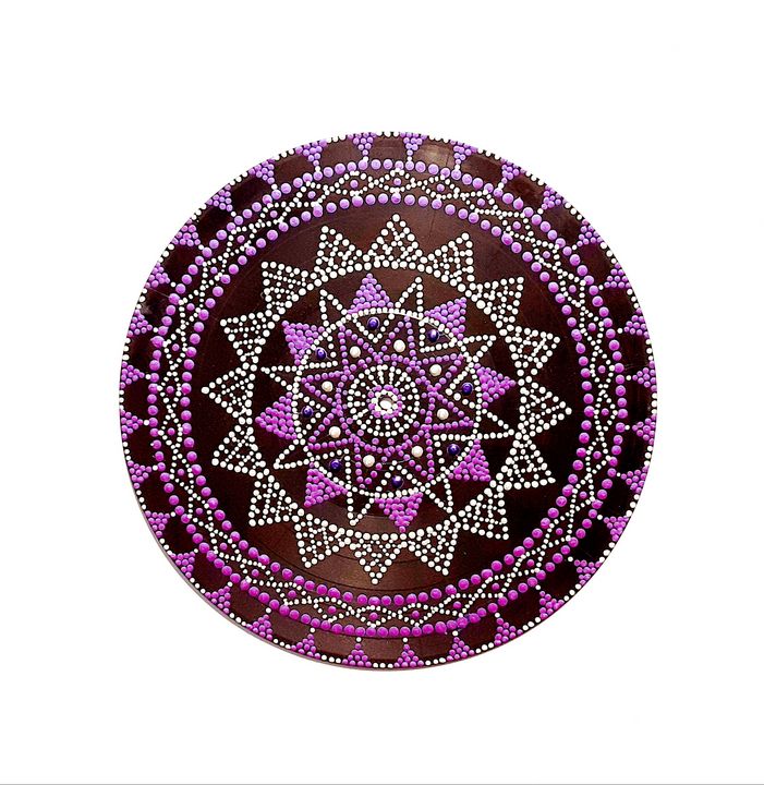 Purple Rain Manadala - Magnificent Mandalas - Paintings & Prints ...