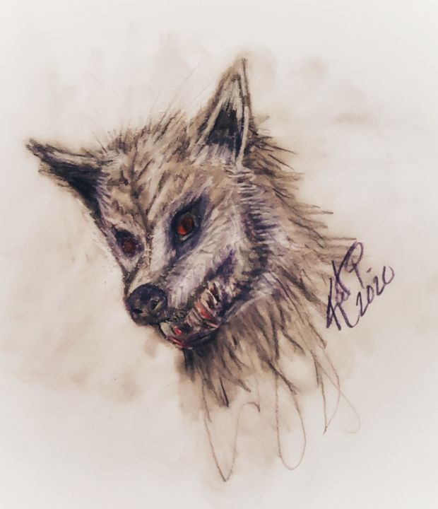 Wolf - Kat Preston Art - Drawings & Illustration, Animals, Birds ...