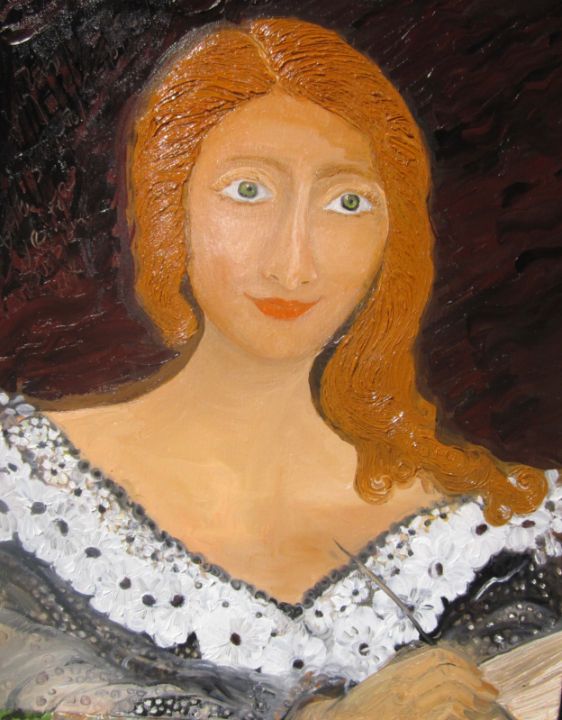 Mary Shelley - Rubilucy - Paintings & Prints, People & Figures ...