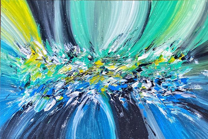 Inspirational Abstract Painting - AnuKumari Verma - Paintings & Prints ...