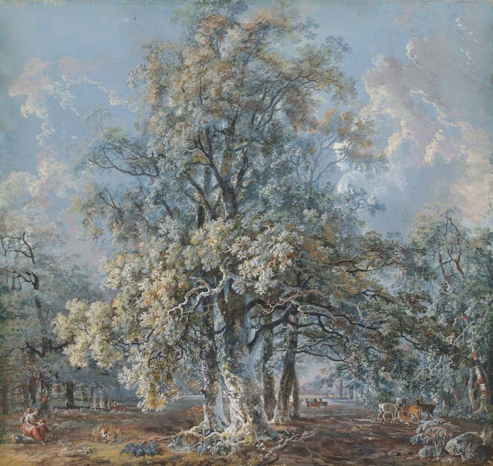 George Barret Sr.~A Mother and Child - Treasury Classic - Paintings ...