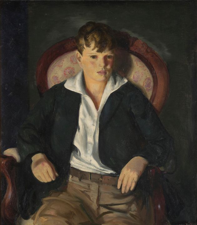 George Bellows~Portrait of a Boy - Treasury Classic - Paintings ...