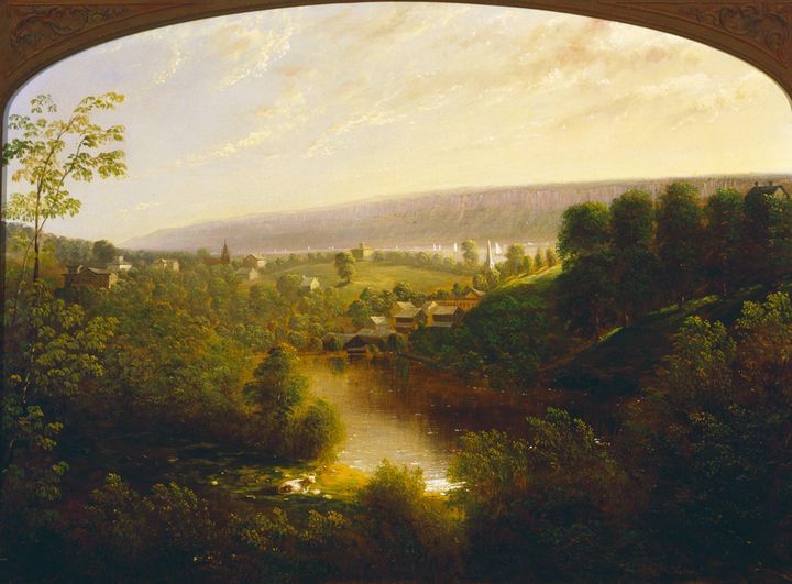 George Burnham~Central Yonkers - Treasury Classic - Paintings & Prints ...