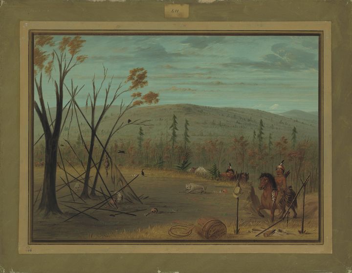 George Catlin~The Cheyenne Brothers - Treasury Classic - Paintings ...