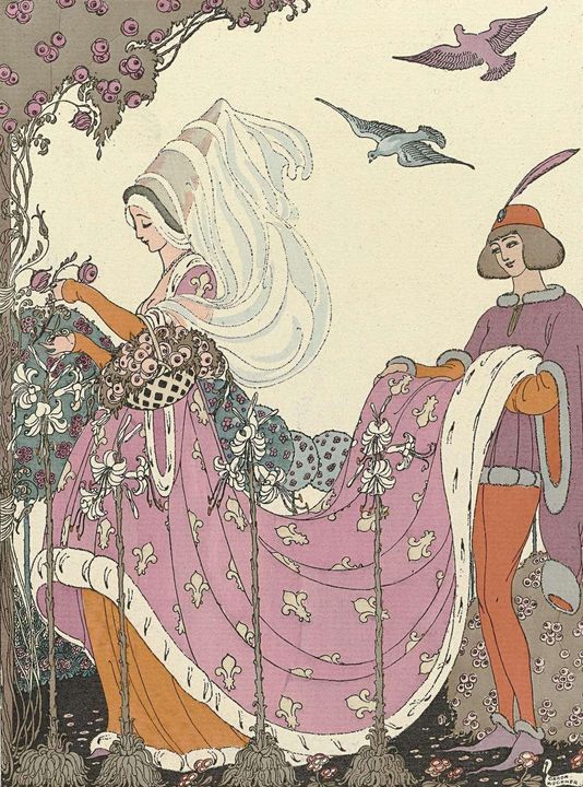 Gerda Wegener~La Guirlande, Album Me - Treasury Classic - Paintings ...