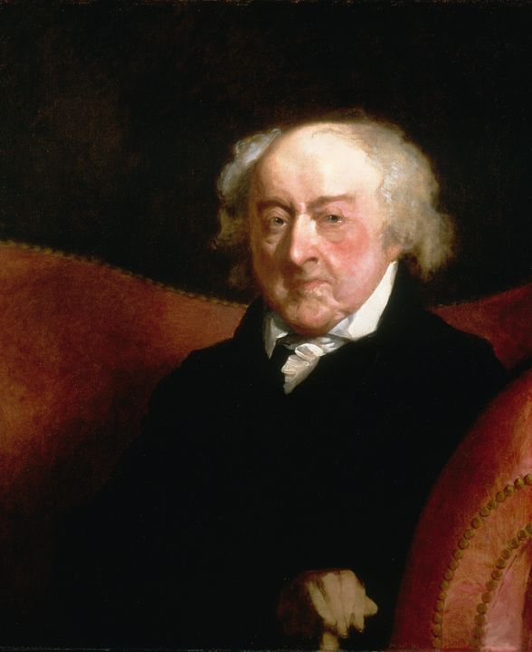 Gilbert Stuart~John Adams - Treasury Classic - Paintings & Prints ...