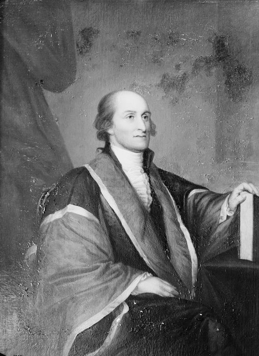 Gilbert Stuart~John Jay, seated in c - Treasury Classic - Paintings ...