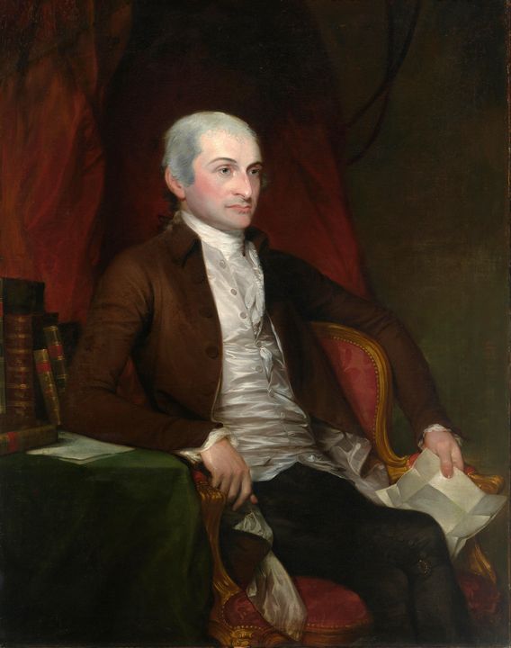 Gilbert Stuart~John Jay - Treasury Classic - Paintings & Prints, Ethnic ...