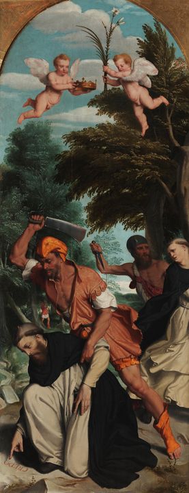 Giovanni Battista Moroni~The Martyrd - Treasury Classic - Paintings ...