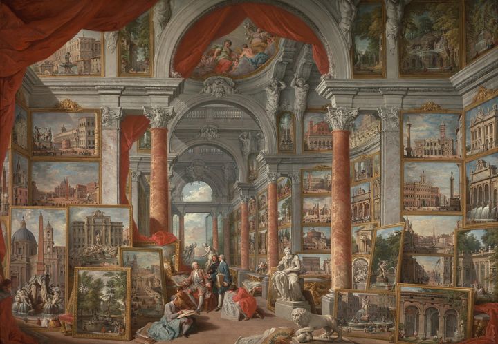 Giovanni Paolo Panini~Picture Galler - Treasury Classic - Paintings ...