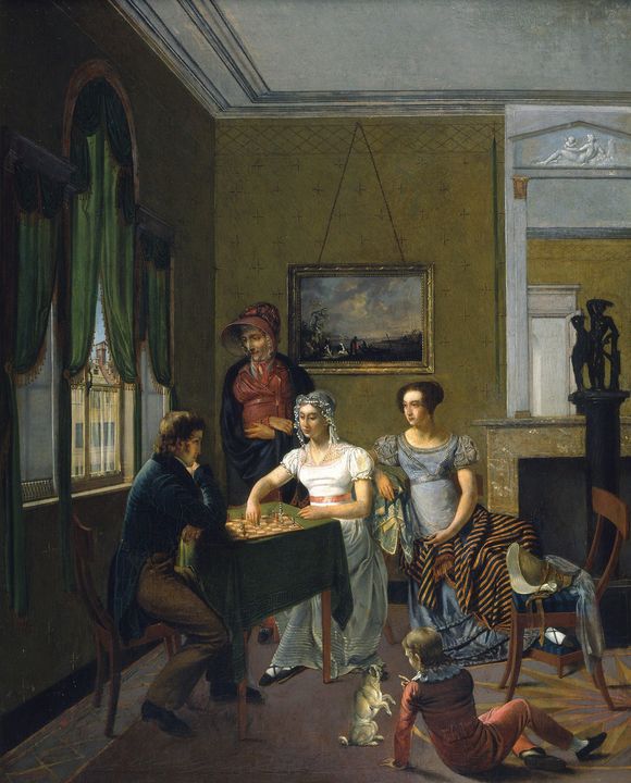 Gustav Friedrich Amalius Taubert~Fam - Treasury Classic - Paintings ...