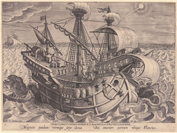 Hans Collaert~Ships in Action (Orbis - Treasury Classic - Paintings ...