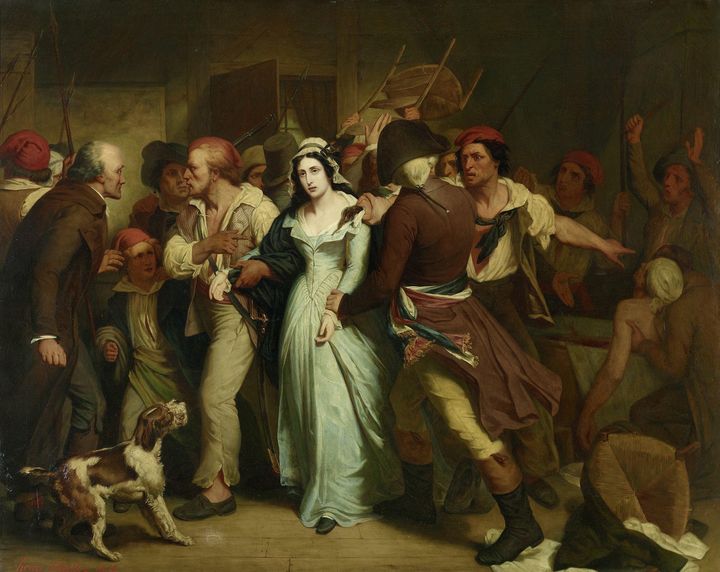 Hendrik Scheffer~The arrest of Charl - Treasury Classic - Paintings ...