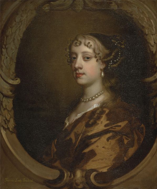 Peter Lely~Lady Frances Savile, Late - Treasury Classic - Paintings ...