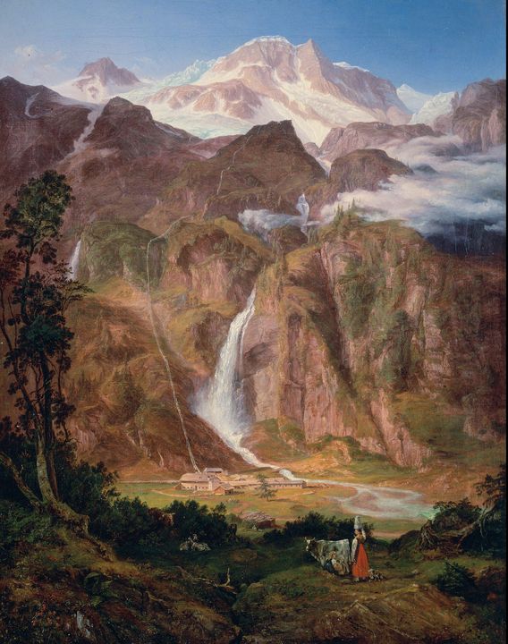 Friedrich Loos, Caspar David Friedri - Treasury Classic - Paintings ...