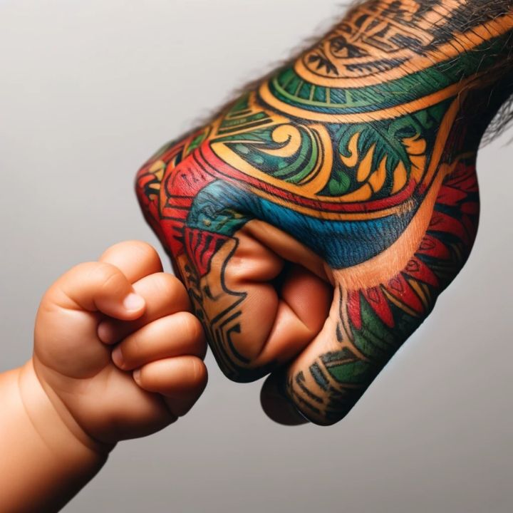 Colors of Connection - Te Mahara Taonga - Digital Art & AI, Ethnic ...