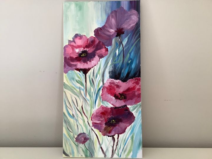 Poppies in Spring - Judith’s Picks - Paintings & Prints, Flowers ...