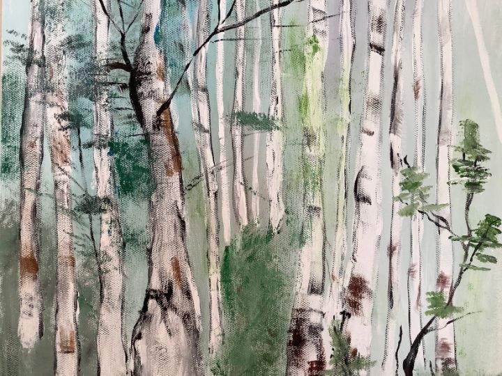 Forest in spring - Judith’s Picks - Paintings & Prints, Flowers, Plants ...