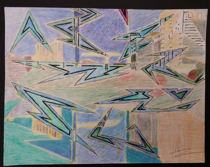 The River Siren - Sharrow Art - Drawings & Illustration, Abstract ...
